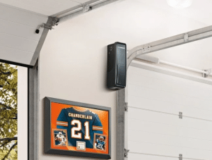 Side mount garage door openers for modern garages